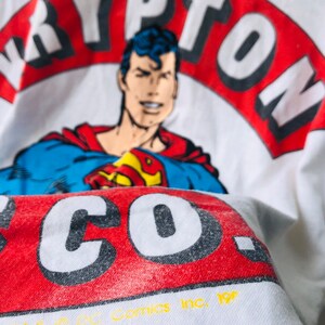 Vintage Original 80's Superman by Dc Comic " Krypton Clothing " Fiction ...