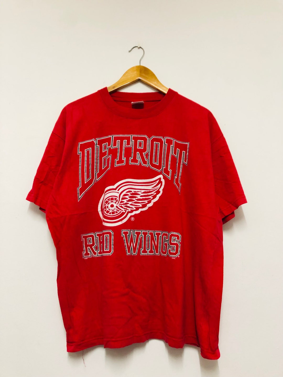 Vintage 90s Detroit T-shirt / Rap / Hip Hop Style / Sportwear ...