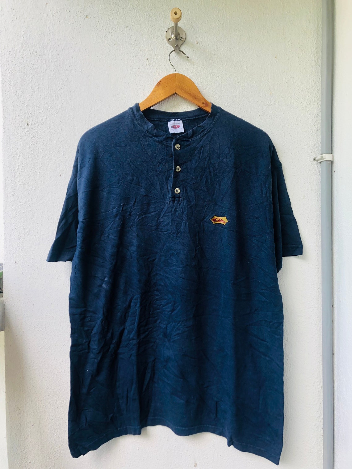 Vintage Original 90s Quicksilver Small Embroidered Logo - Etsy