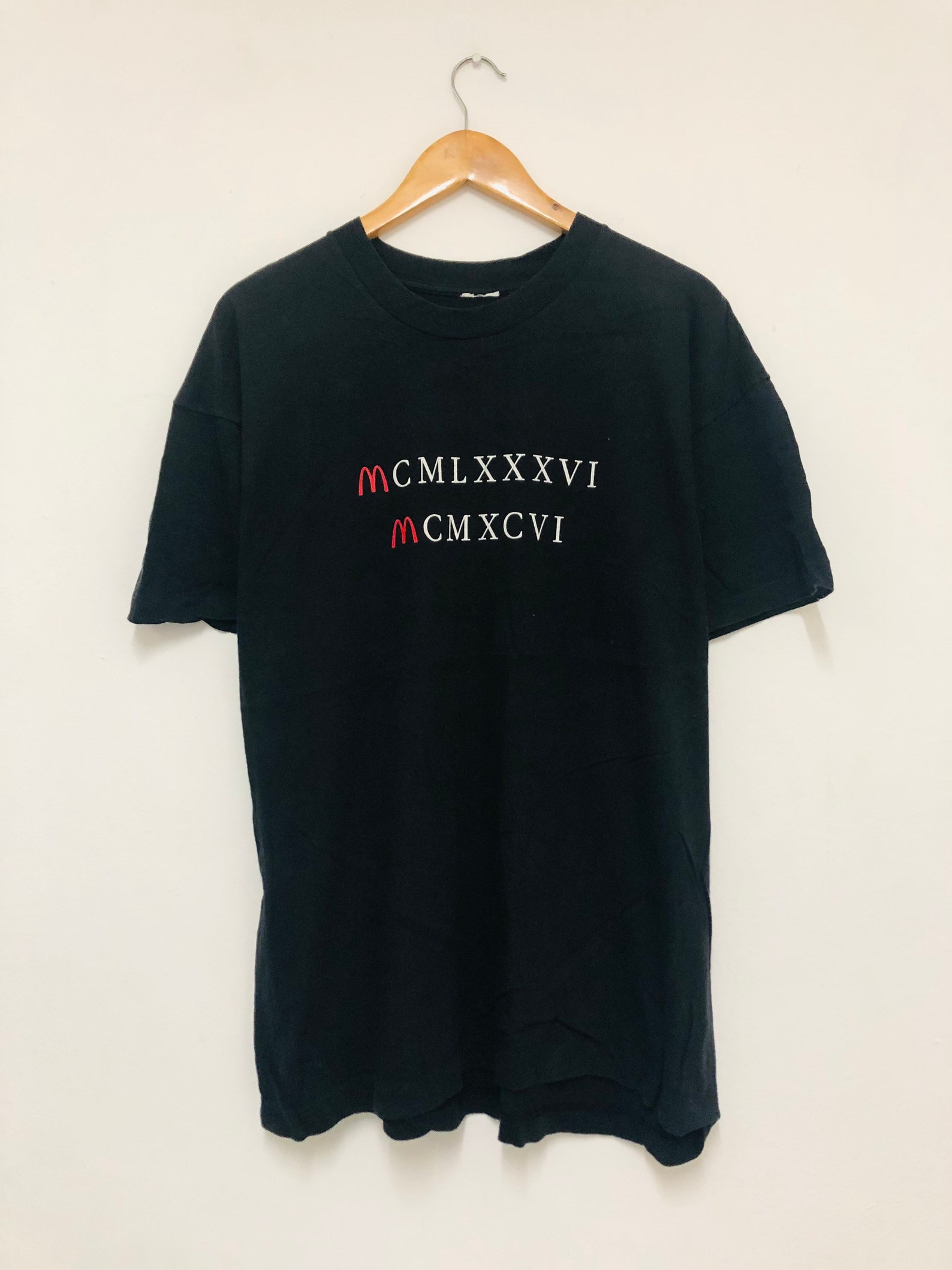 Vintage Original 90’s Roman Wording Statement T-shirt - Etsy