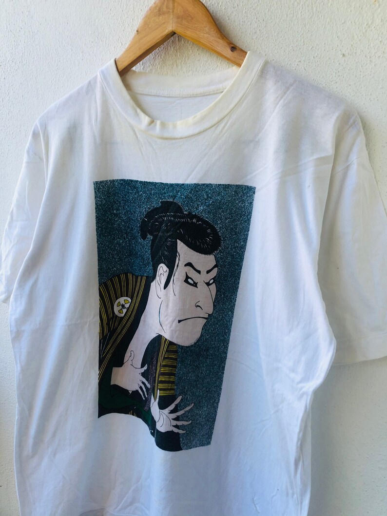 Vintage Original 80s Japanese Art Ukiyo-e Asian Motif Theme - Etsy