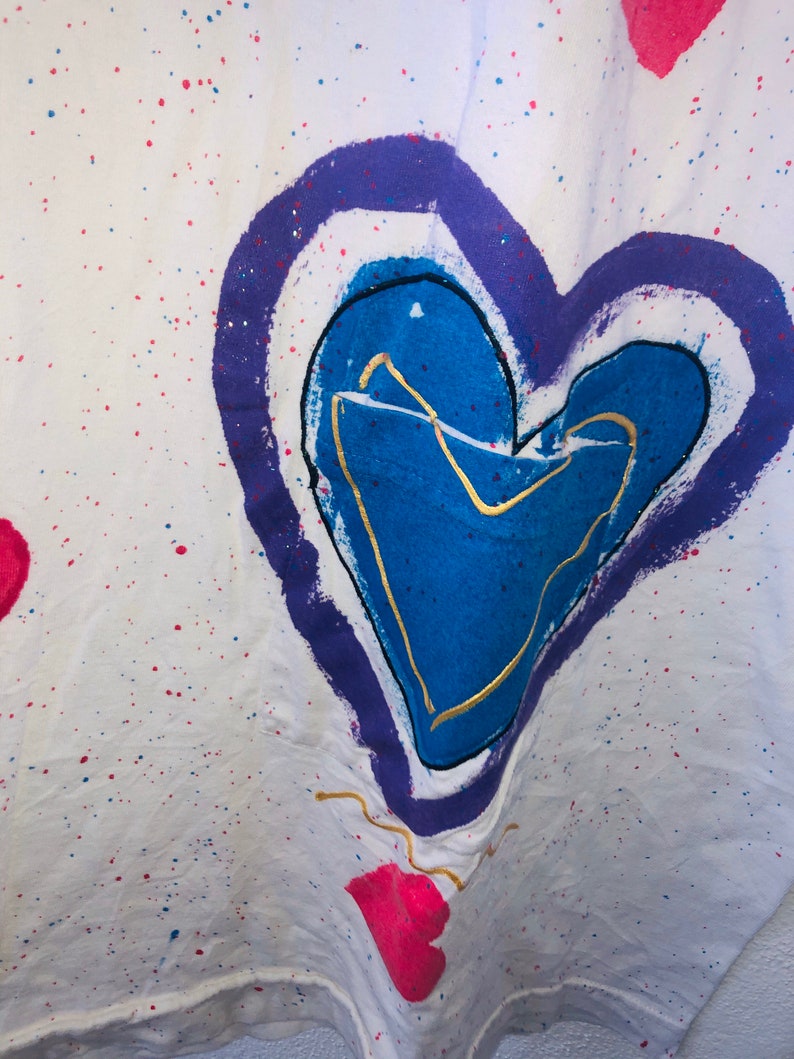 Vintage Original 90's Hand Painted Designs by Wearabouts - Etsy