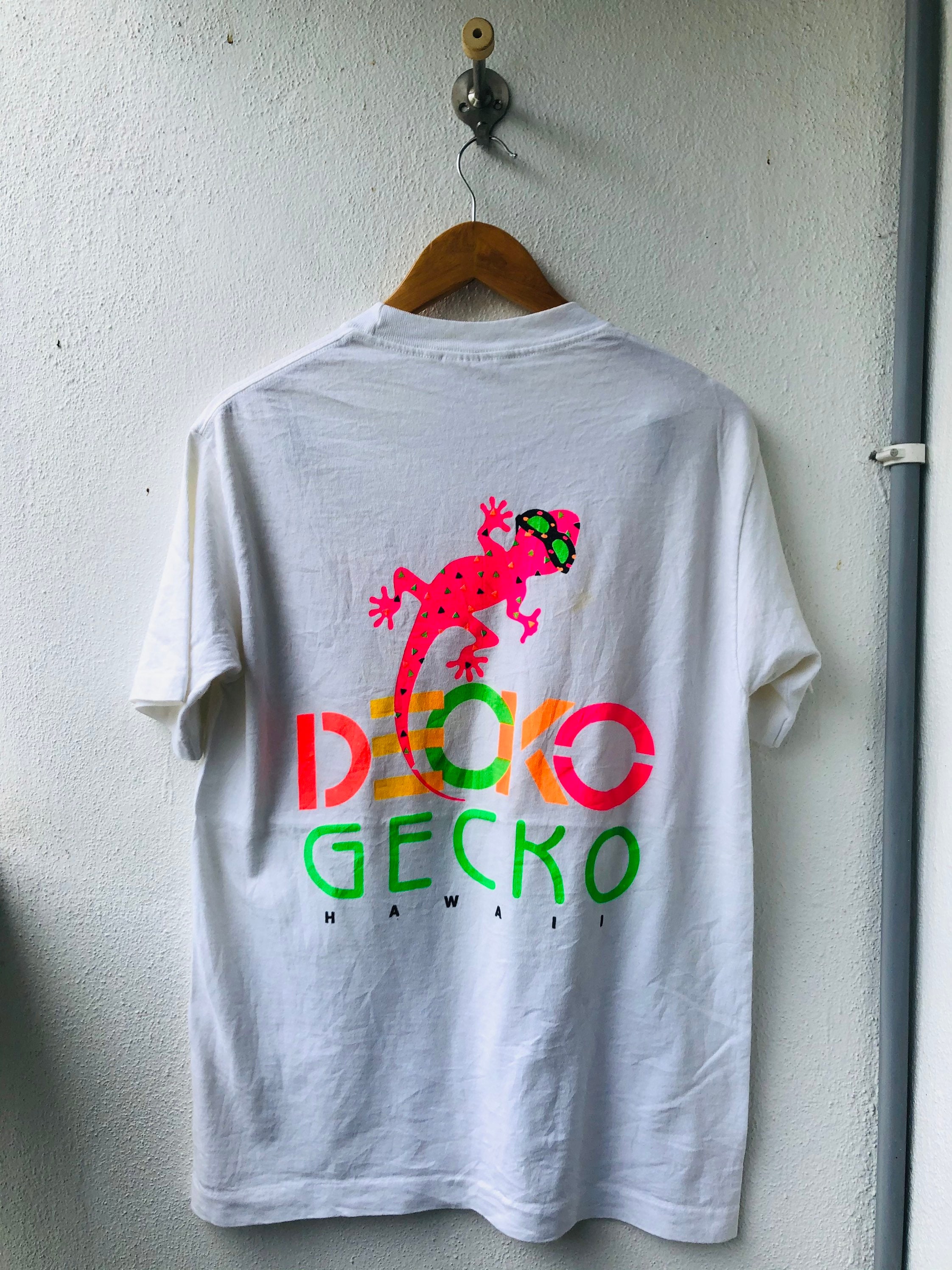 Vintage Original 90s Decko Gecko Hawaii Surf Vibe T-shirt - Etsy