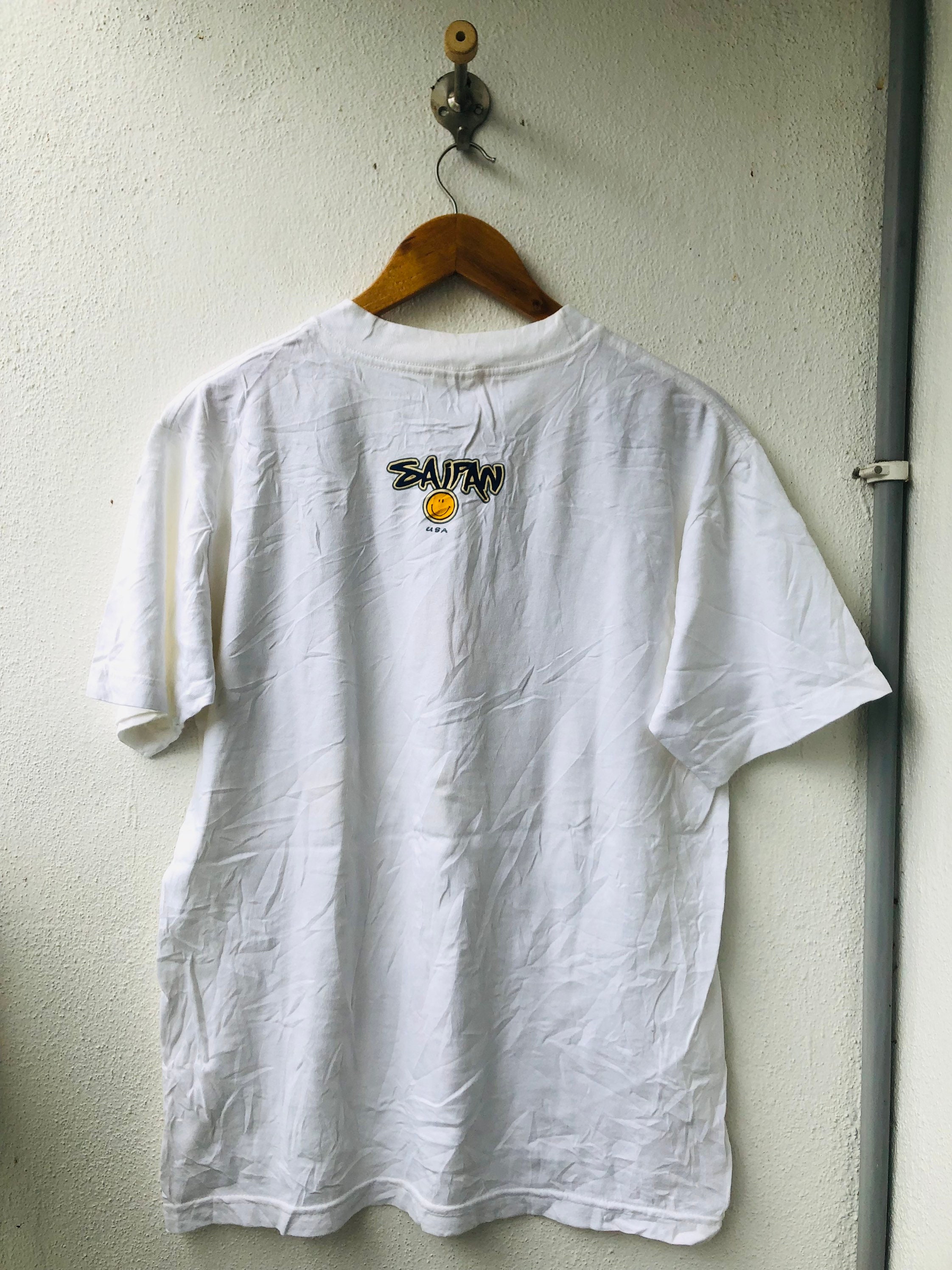 Vintage Original 90’s Saipan “ Smiley Logo 1999” T-shirt - Etsy
