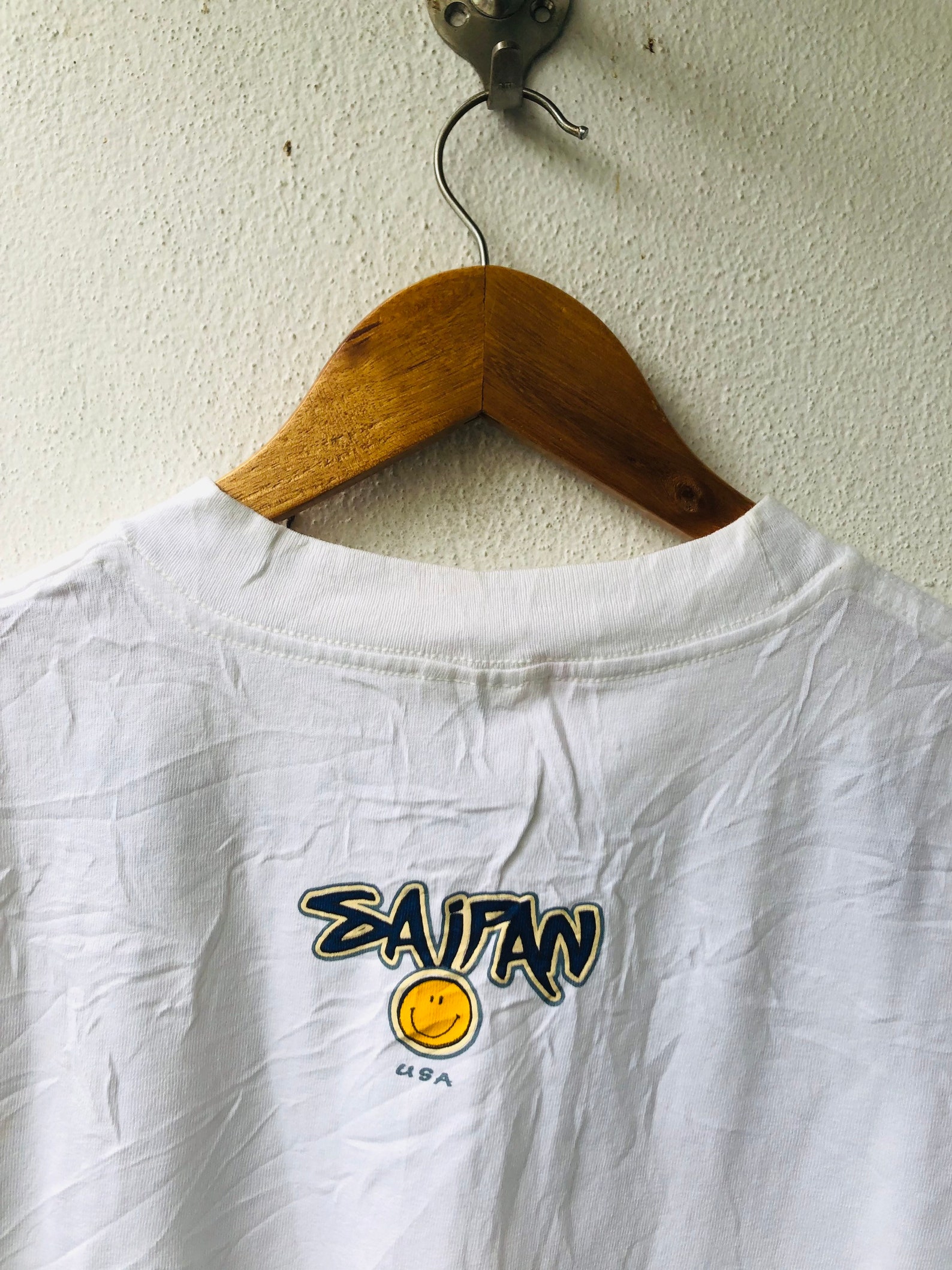 Vintage Original 90’s Saipan “ Smiley Logo 1999” T-shirt - Etsy