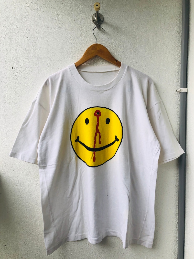 Vintage Original 90s Acid House Smiley Headshot UK Rave - Etsy