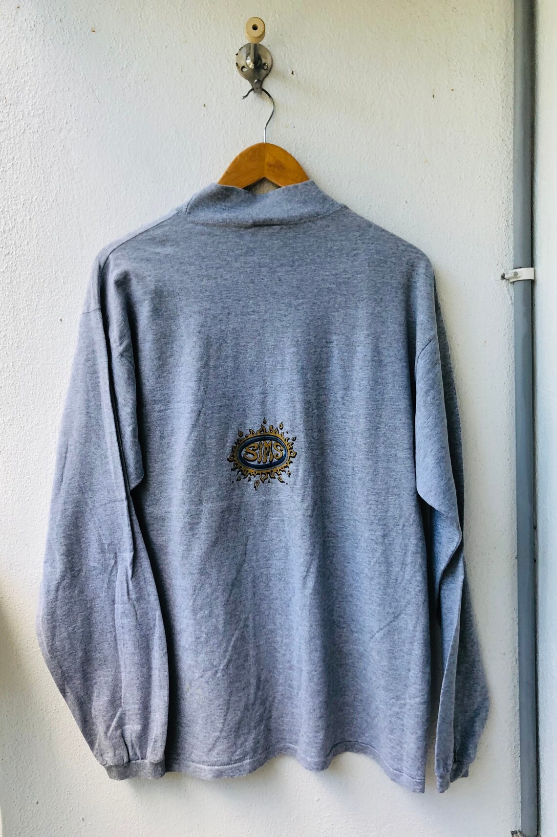 Vintage Original 90’s Sims Snowboard “ Noah Salasnek “ Long Sleeve T ...