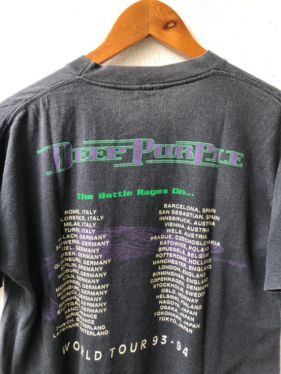 Vintage Original 90’s Deep Purple “ The Battle Rage O… - Gem