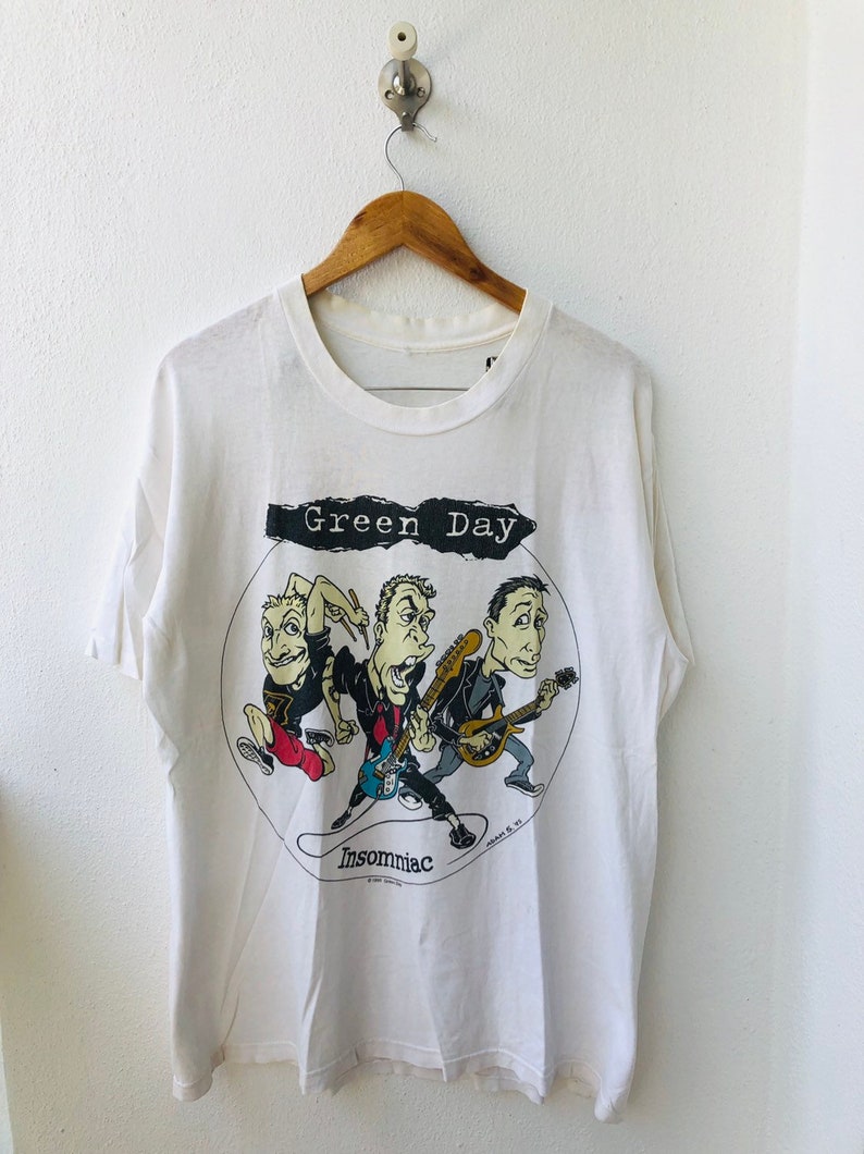 Vintage Original 90s Greenday Punk Rock Insomniac - Etsy