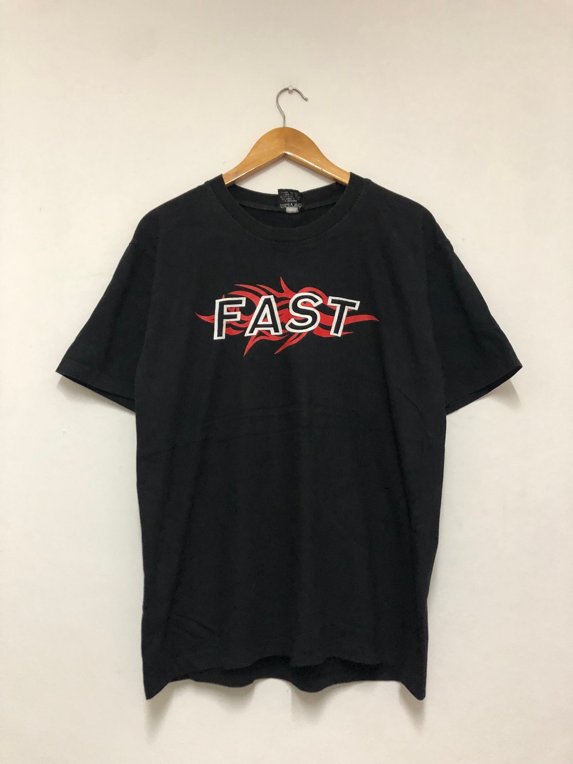 Vintage 90s Fast “ Midle Finger T-shirt / Graphic / Funny / Parody ...