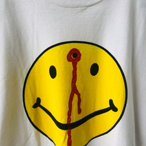 Vintage Original 90’s Acid House Smiley “ Headshot “ UK Rave Scene Era ...