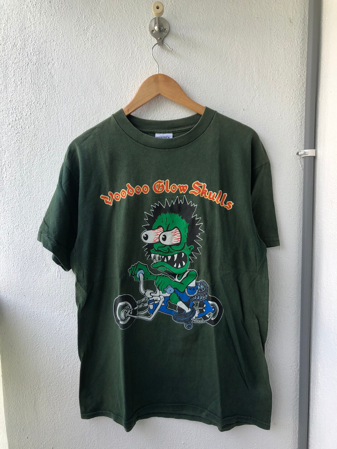 Vintage Original 90’s Glow Voodoo Skulls “ Firme 1995 “ Album Cover ...