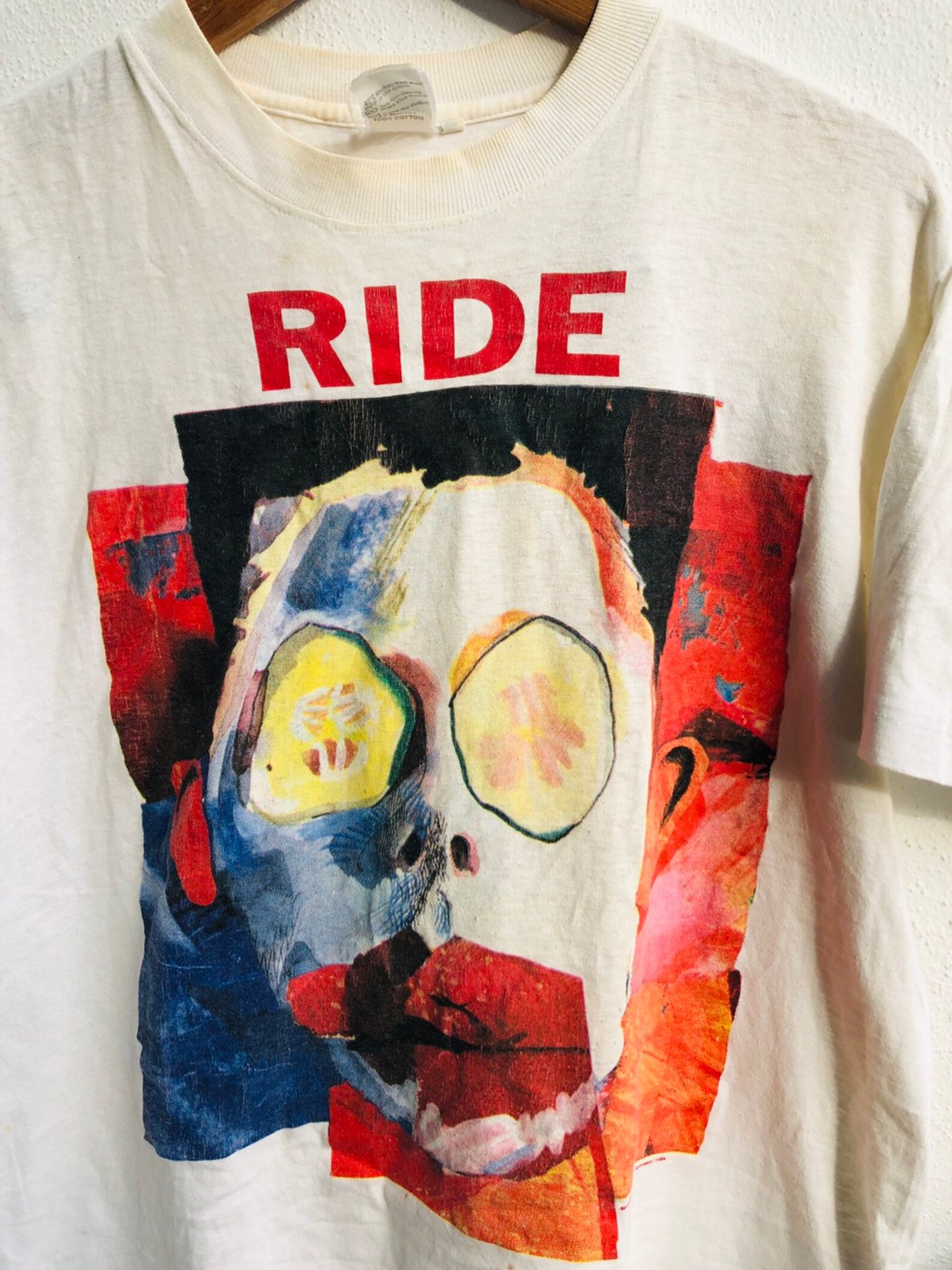Vintage OG RIDE Band 'going Blank Again' Shoegaze Art - Etsy