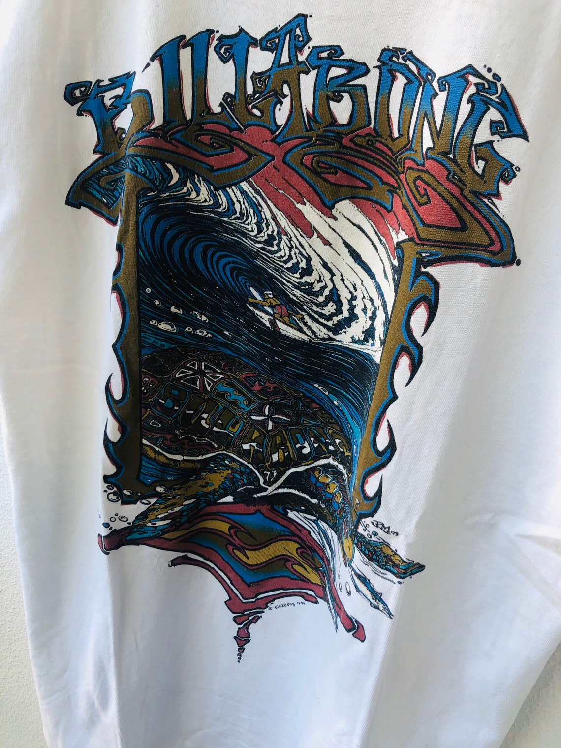 Vintage Original 90s Billabong RM Illustration Art 1993 Ausie - Etsy