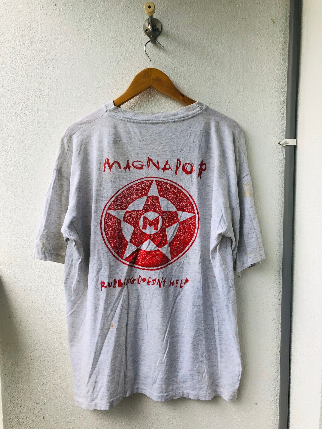 Vintage Original 90's Magnapop Rubbing Doesn't - Etsy