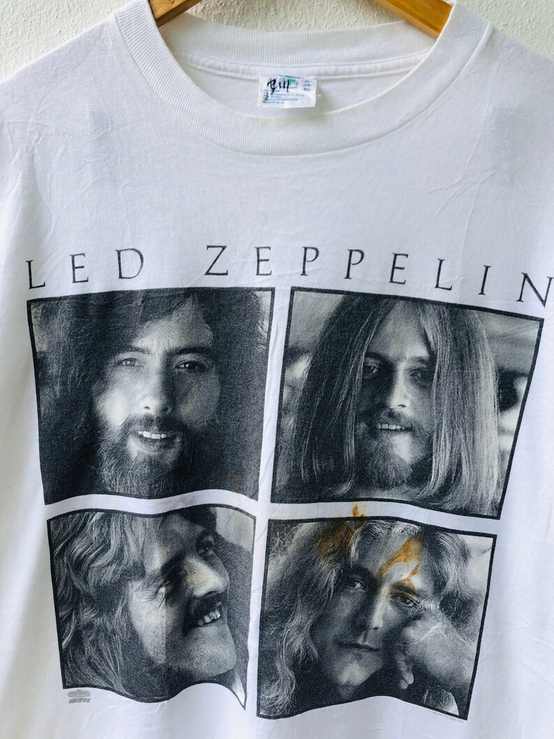 Vintage Original 90s Led Zeppelin 1992 Official Merchandise - Etsy