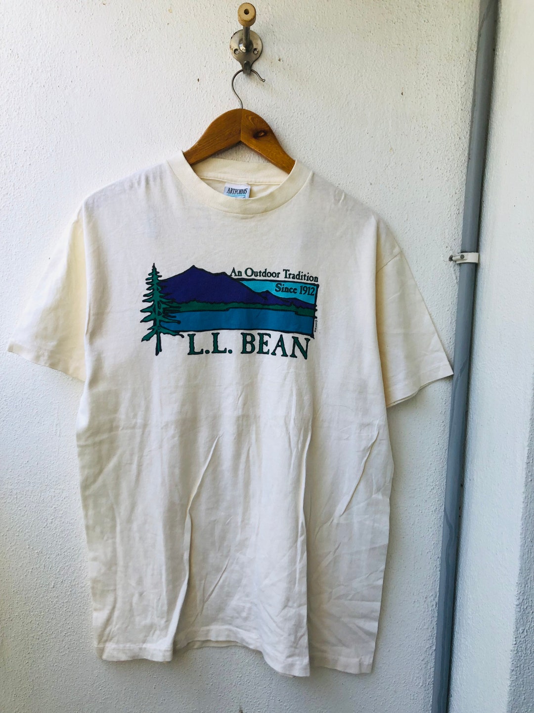 Vintage 90s Outdoor Traditions Camping Wear T-shirt / Wild Life / Rare ...