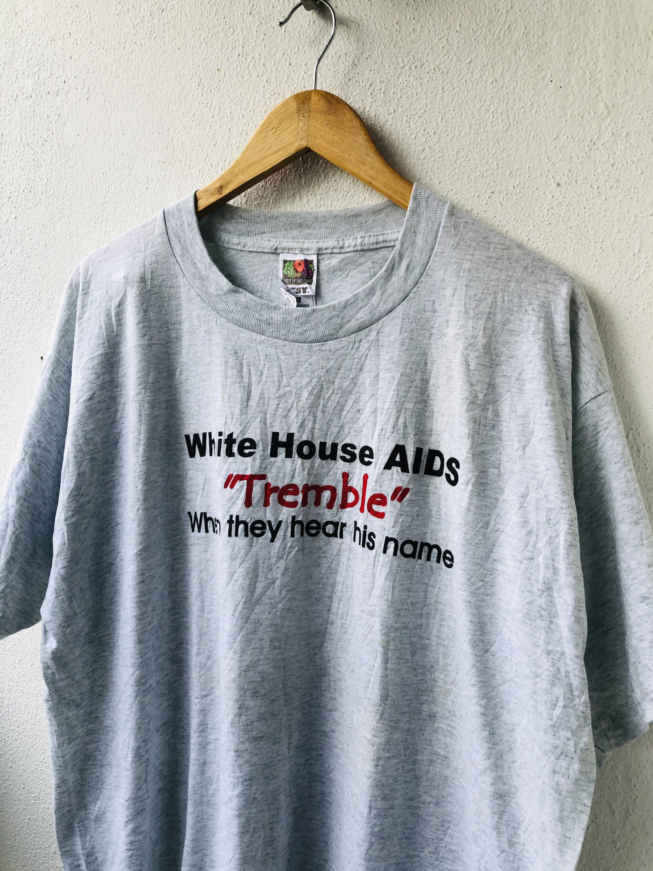 Vintage Original 90s AIDS Campaign White House Aids - Etsy