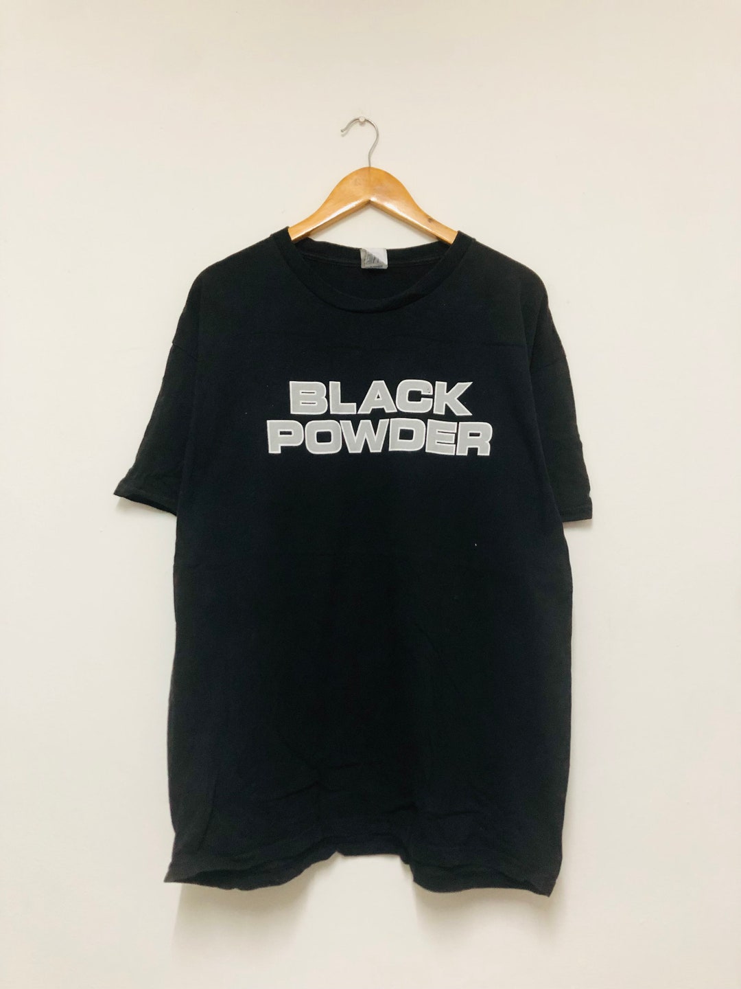 Vintage Y2K Black Powder T-shirt / Technology / Techno / Developer ...