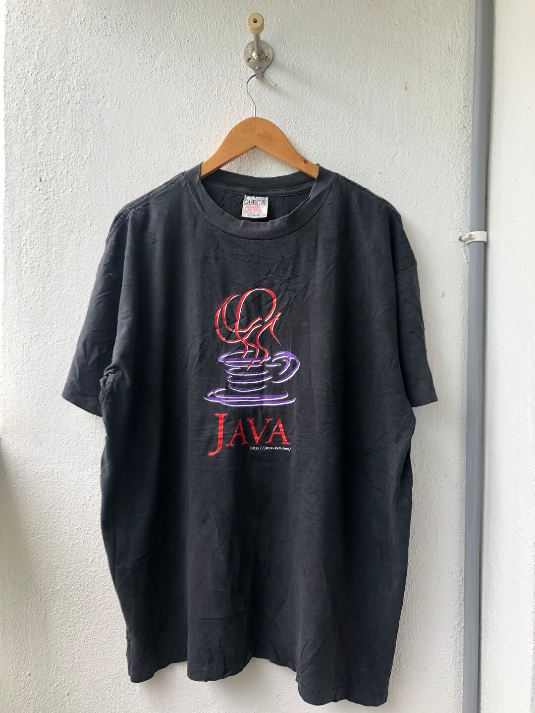 Vintage Original 90s Javascript Programming Languages Promo Oneita T ...