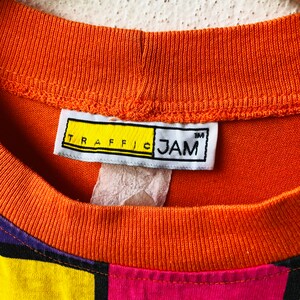 Vintage Original 90’s Traffic Jam Color Block Design T-shirt - Etsy