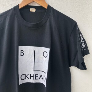 Vintage the Blockheads & Ian Dury "blockhead" 1980 Tour Post Punk New ...