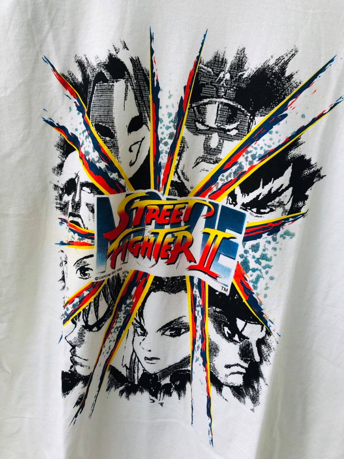 Vintage Original 90s Street Fighter " Characters Potrait " Street ...