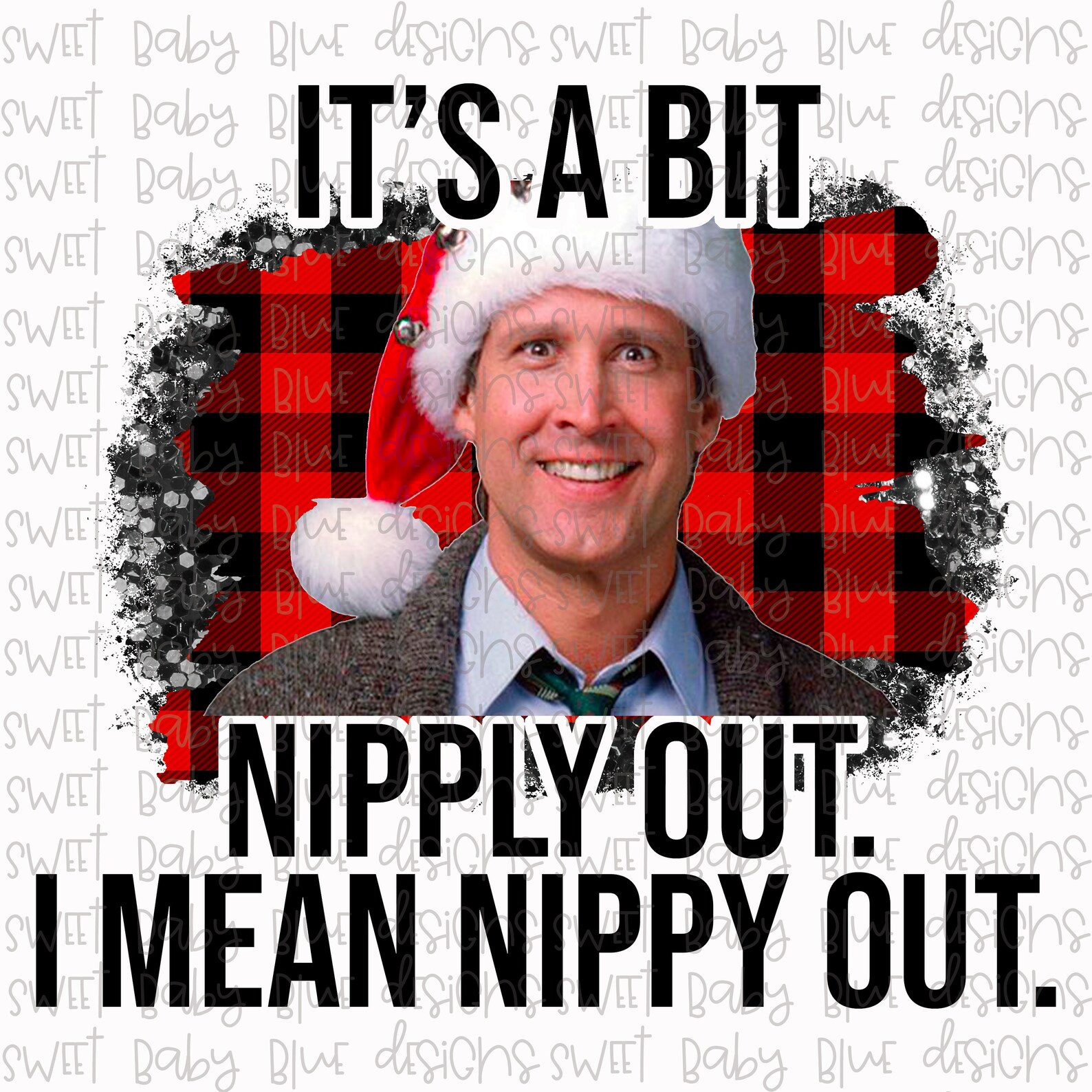 It's a bit nipply out I mean nippy out Holiday | Etsy