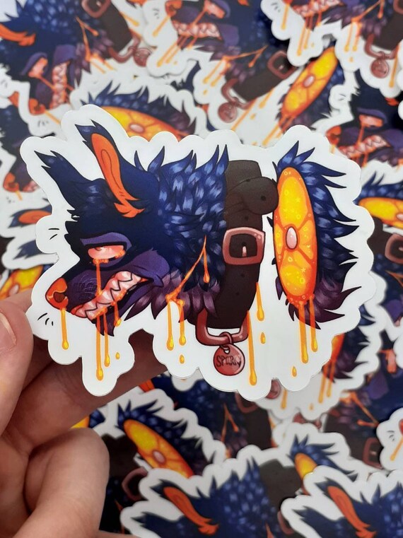 Candy Gore Vinyl Sticker | Etsy