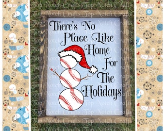 Baseball snowman svg | Etsy