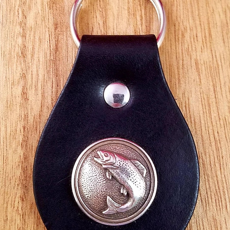 Salmon Key Rings - Etsy