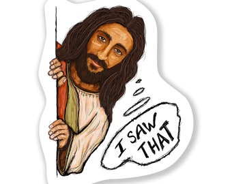 Jesus Bike Sticker - Etsy