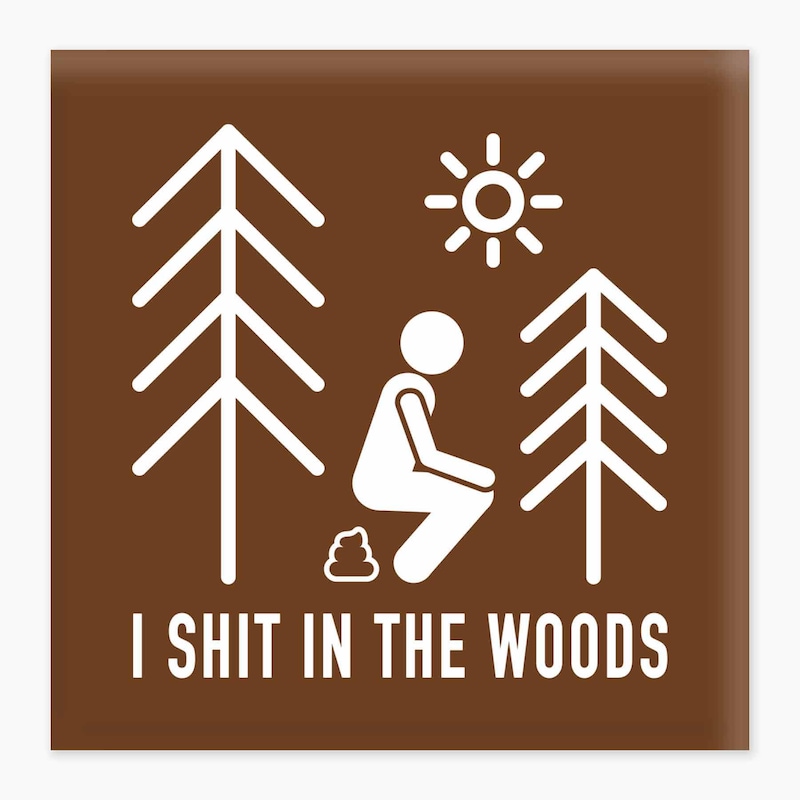 Wood Camp Magnets - Etsy