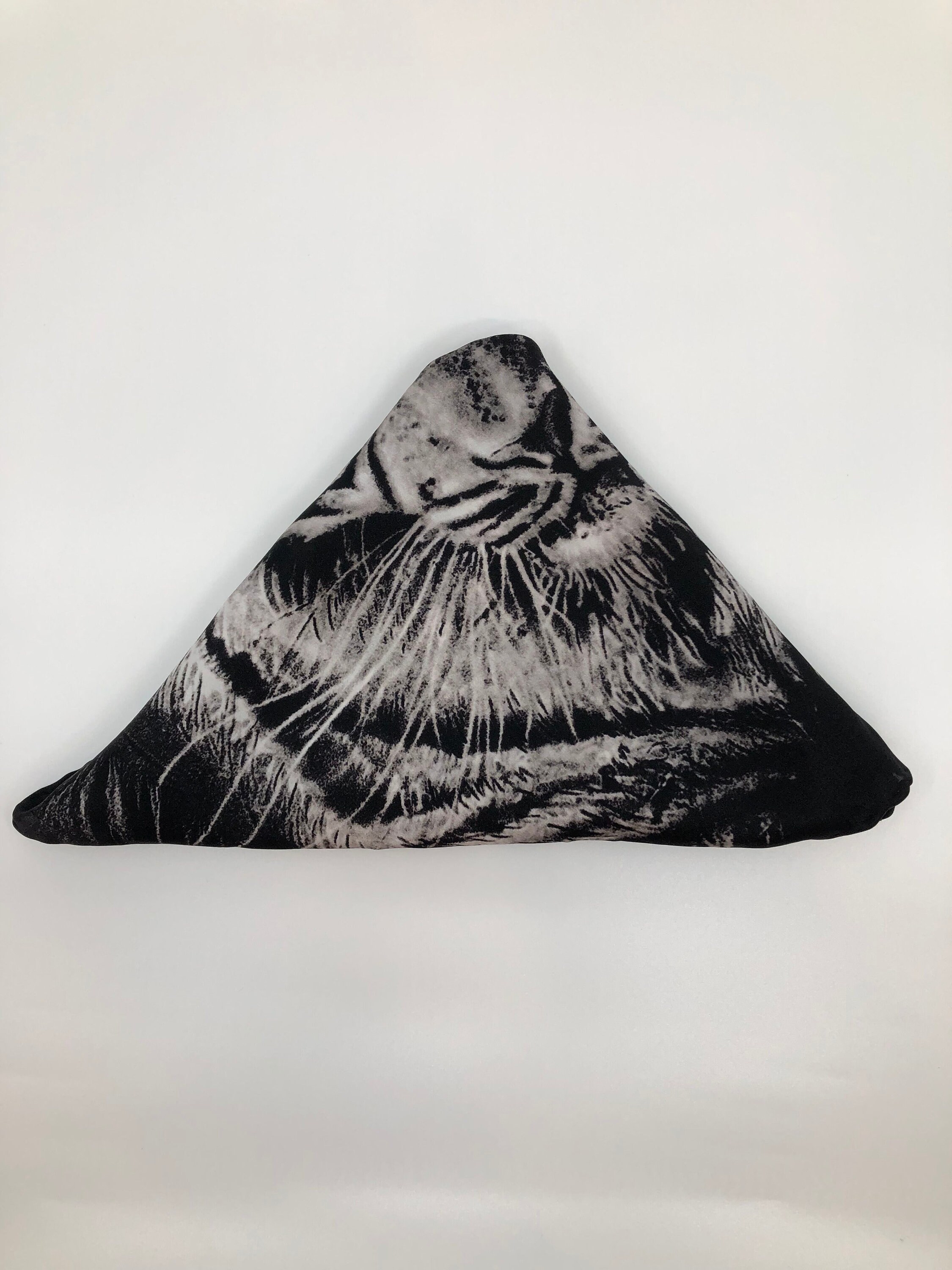 Tiger Salt, A Luxury Silk Pocket Square Featuring the Fine Art of Dino ...