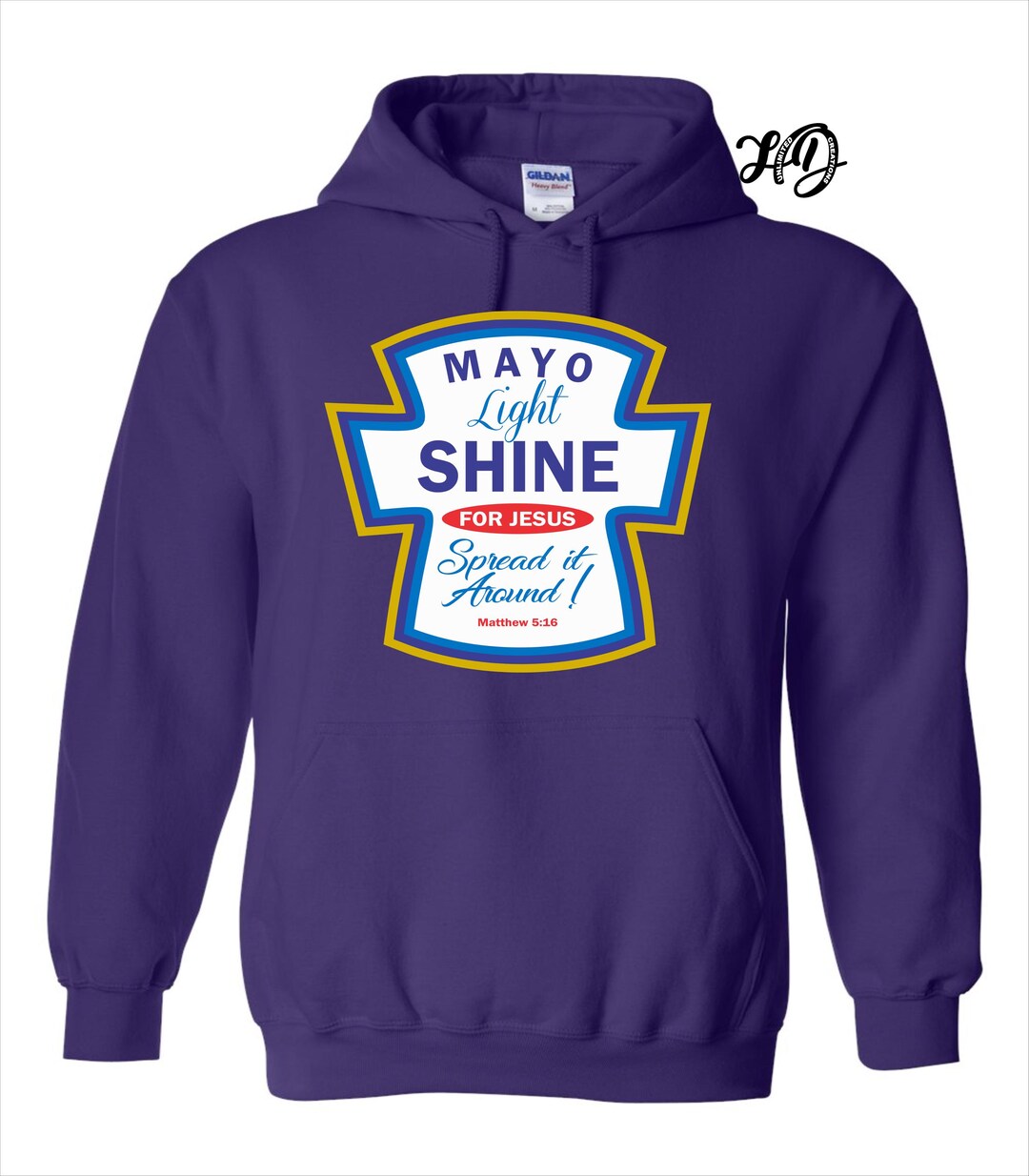 Mayo Light Shine Hoodie, Jesus Shirt, May Your Light Shine, Christian ...