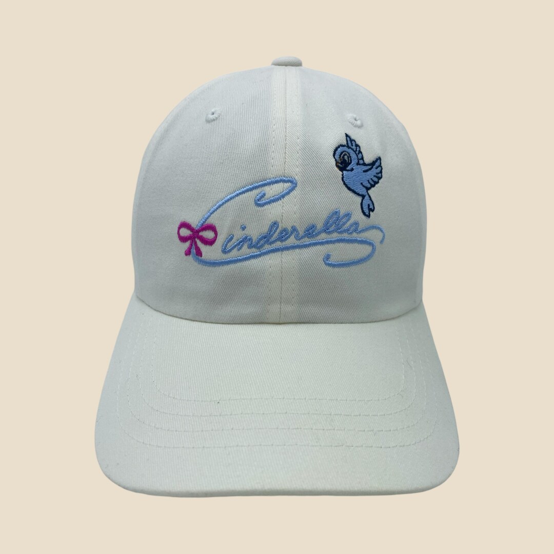 Princess Cinderella Embroidered Hat: Adjustable Baseball Cap - Etsy