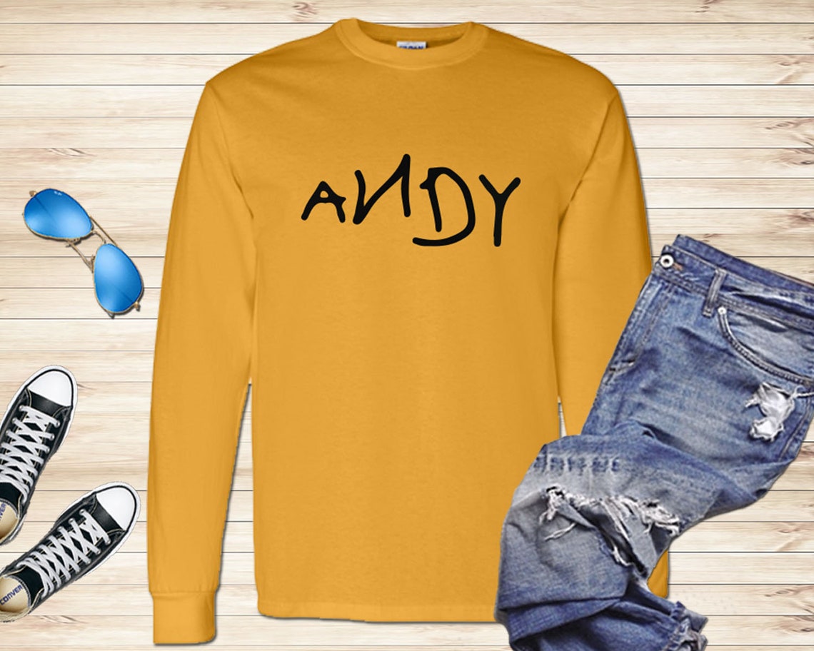 Andy Toy Story Long Sleeve T-shirts Toy Story Disney Inspired - Etsy