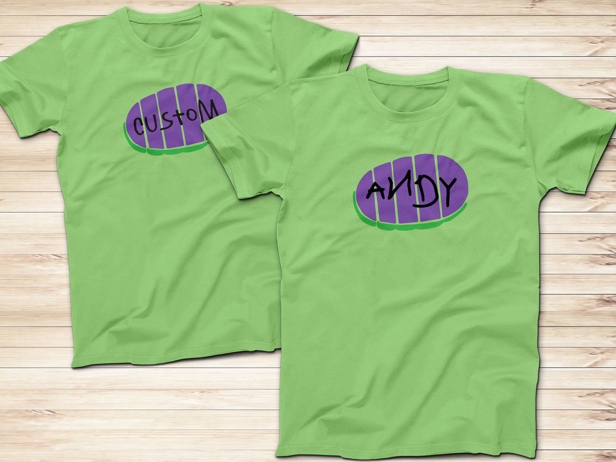 Buzz Lightyear Boot Print With Andy or Your Name Shirt Toy - Etsy