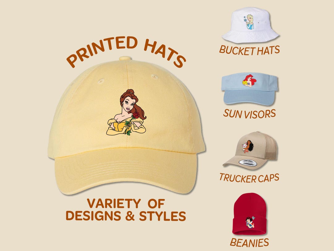 Disney Princesses Snow White Moana Ariel Elza Belle Rapunzel Full Color ...