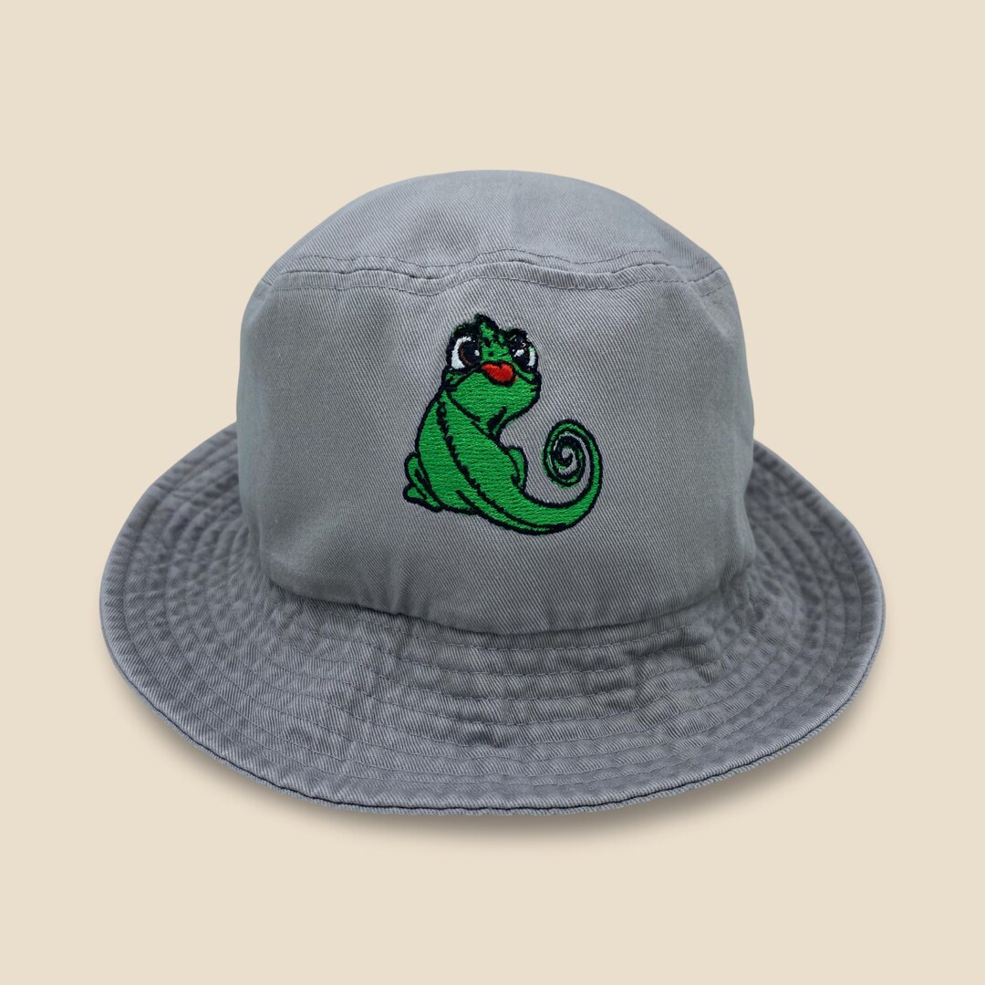Pascal Embroidered Hat: Tangled Inspired Adjustable Cap - Etsy