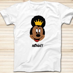 Afro Mickey and Minnie Family Disney Shirts, African Family Party Trip ...
