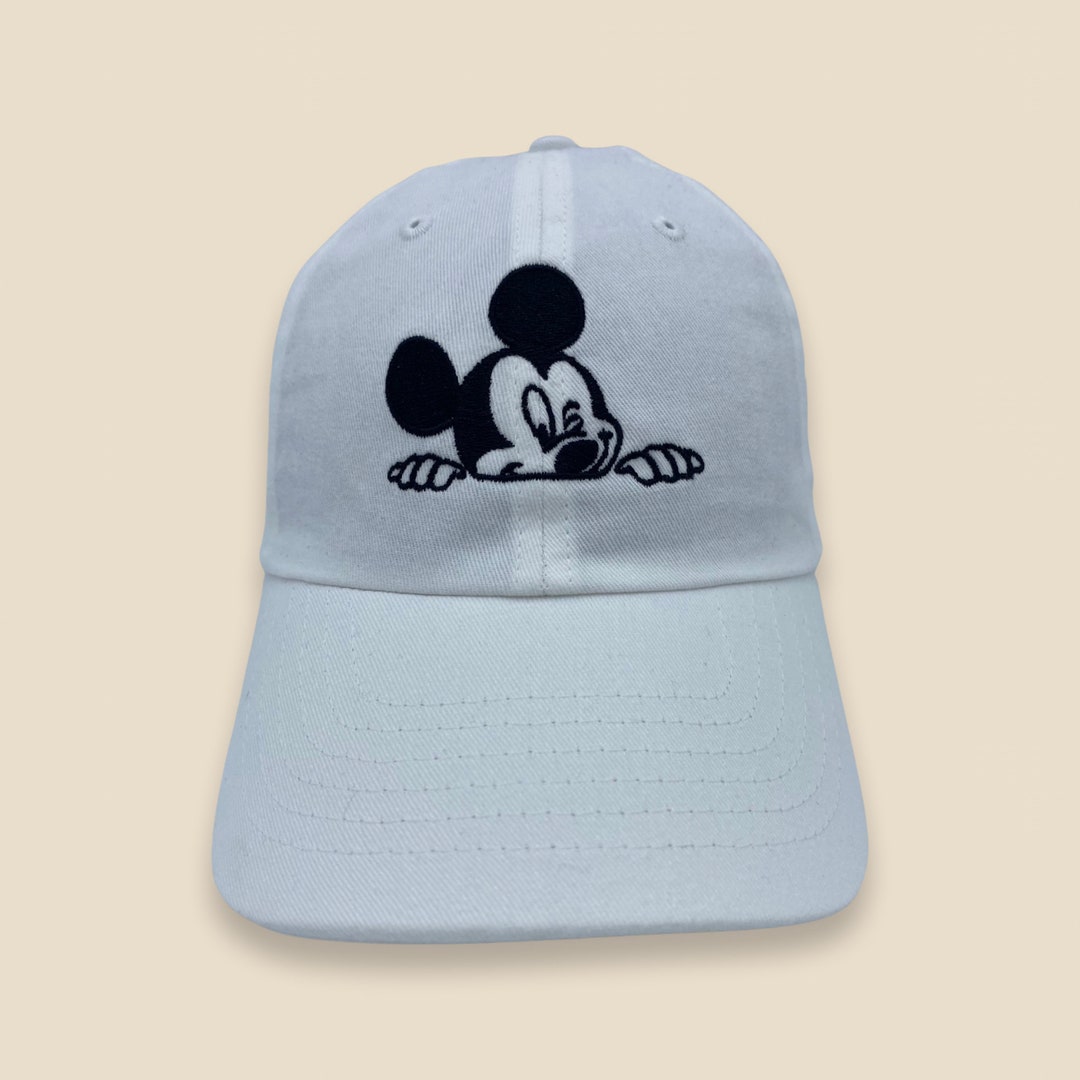 Embroidered Mickey Mouse Hat: Adult & Youth Adjustable Cap - Etsy
