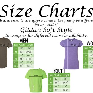 Soft T-shirt UPGRADE for Men, Women and Youth Sizes - Etsy