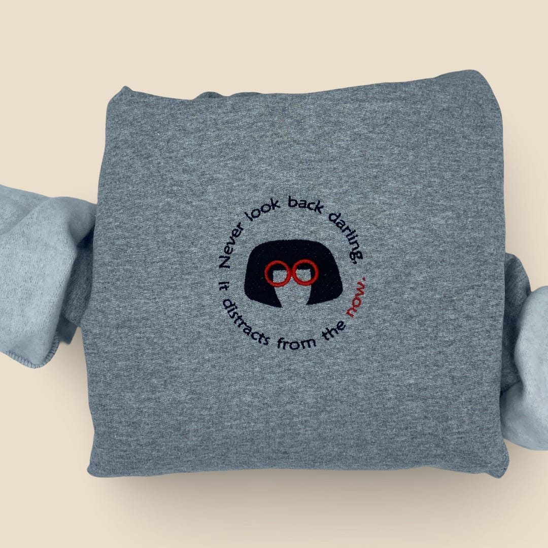 Edna Mode Embroidered Sweatshirt: the Incredibles Disneyland Family ...