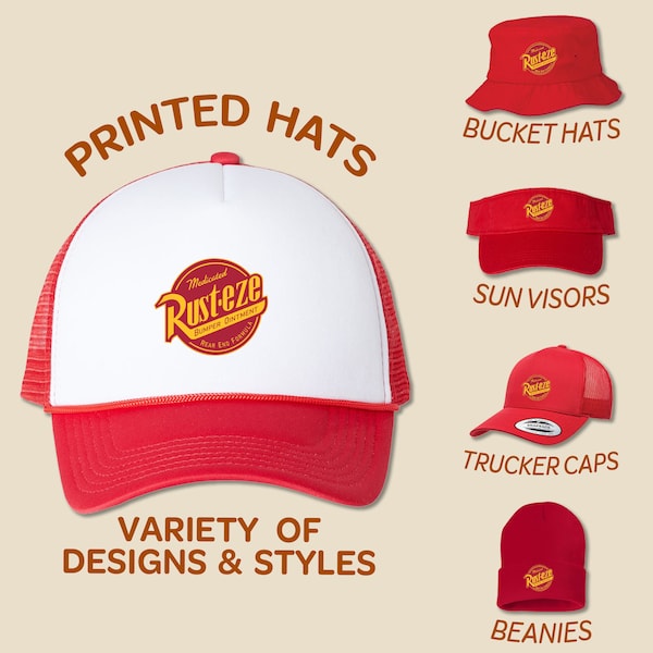 Cars Movie Bucket Hat - Etsy