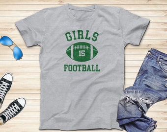 Green Girls Football T-shirt, TV Show Inspired Shirt, Rachel Shirt ...
