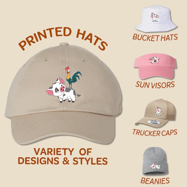 Pig Baseball Cap - Etsy