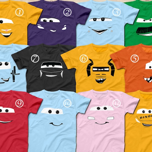 Disney Cars Shirt Disney Pixar Shirt Cars Birthday Shirt - Etsy