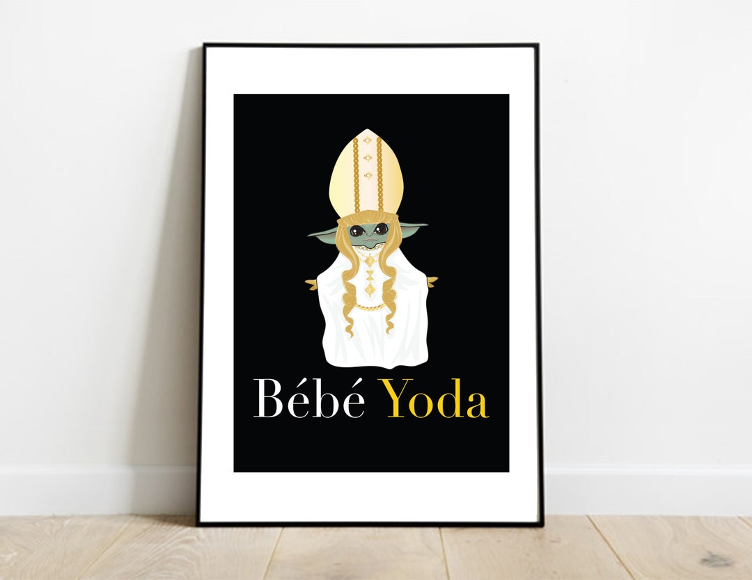 Bébé Yoda Baby Yoda Moira Rose Pope Dress Mandalorian Digital Download ...
