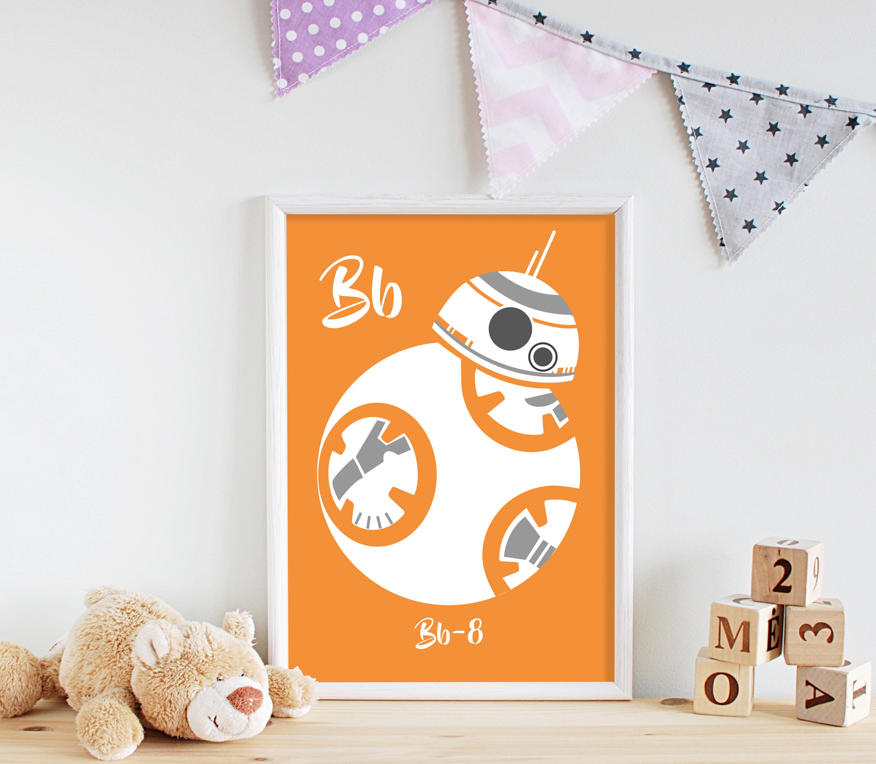 Star Wars ABCS ABC Nursery Print Printable Instant Download - Etsy